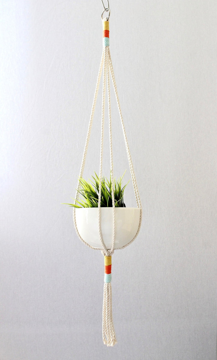 Color Block Macrame | Style 1 – Botanical Dwellings